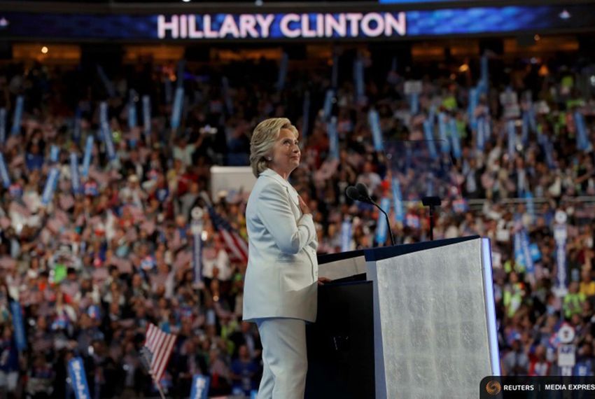 On Historic Night, Hillary Clinton Accepts Nomination | The Texas Tribune