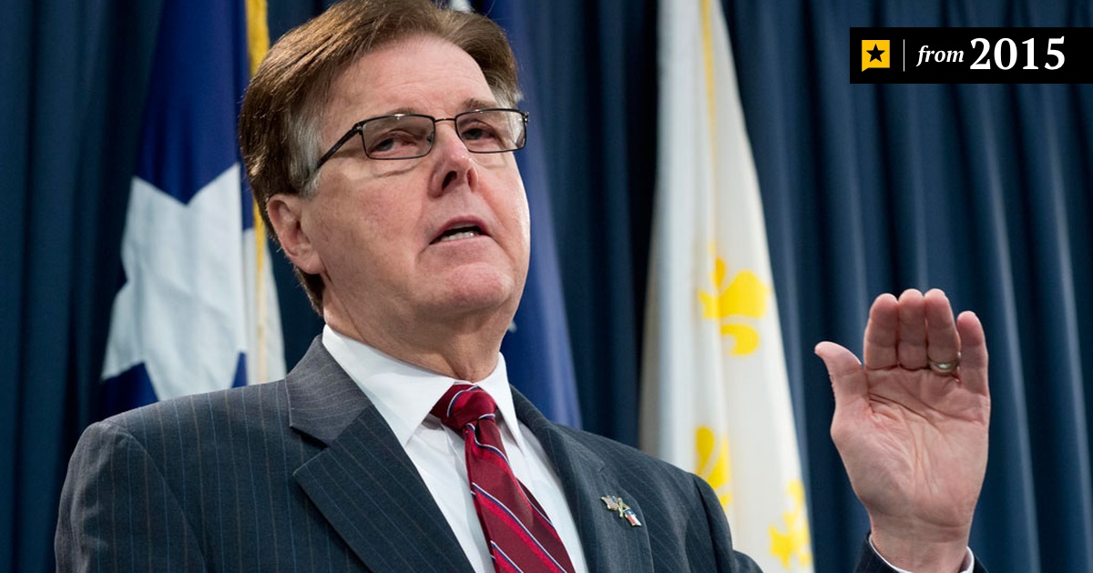 Video: Patrick Lays Out Policy Priorities for Session | The Texas Tribune