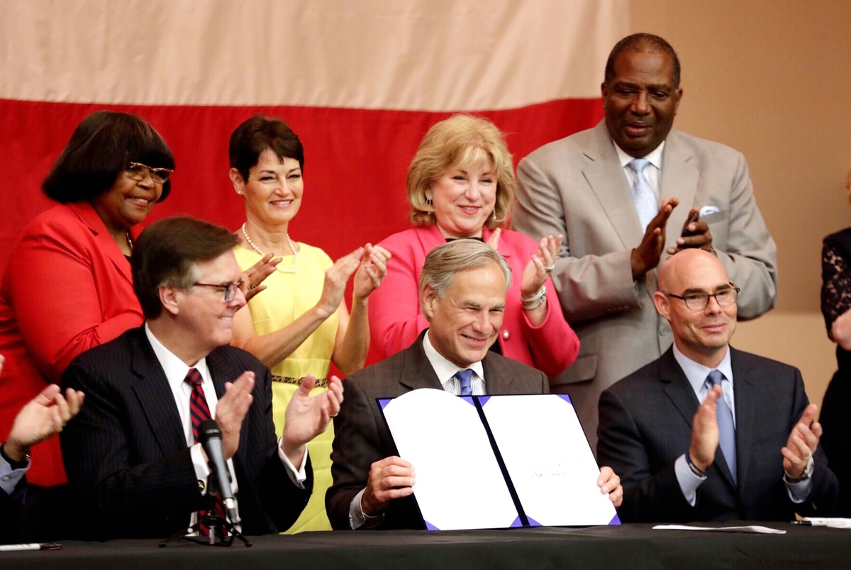 Texas Gov. Greg Abbott signs $11.6 billion school finance measure into ...