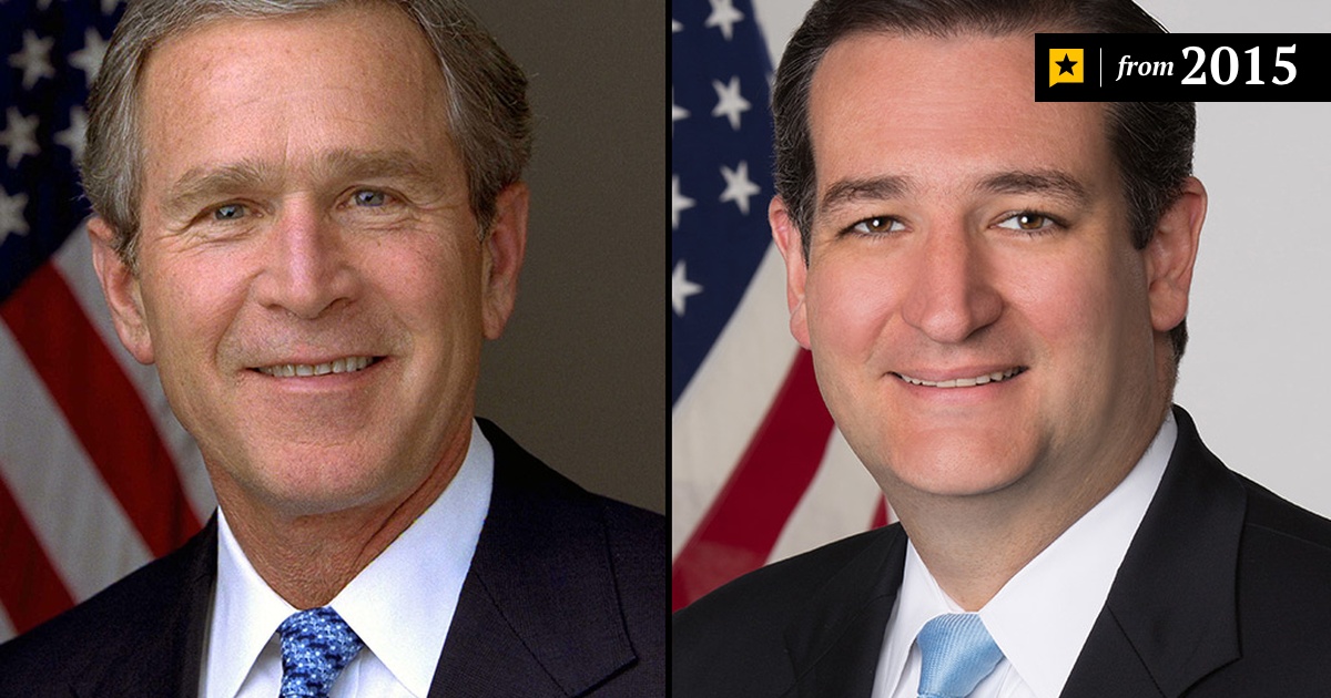 Cruz-Bush Tensions Magnified as 2016 Race Heats Up | The Texas Tribune