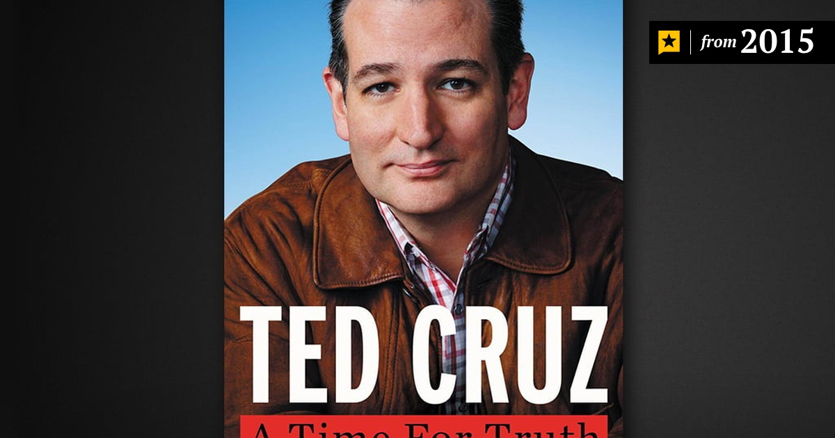 7 Things We Learned From Ted Cruz's New Book | The Texas Tribune
