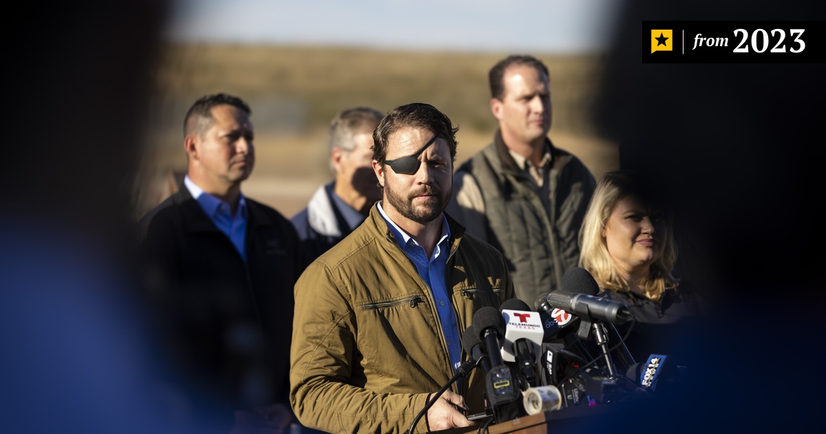 U.S. Rep. Dan Crenshaw tapped to lead GOP response on Mexican drug ...
