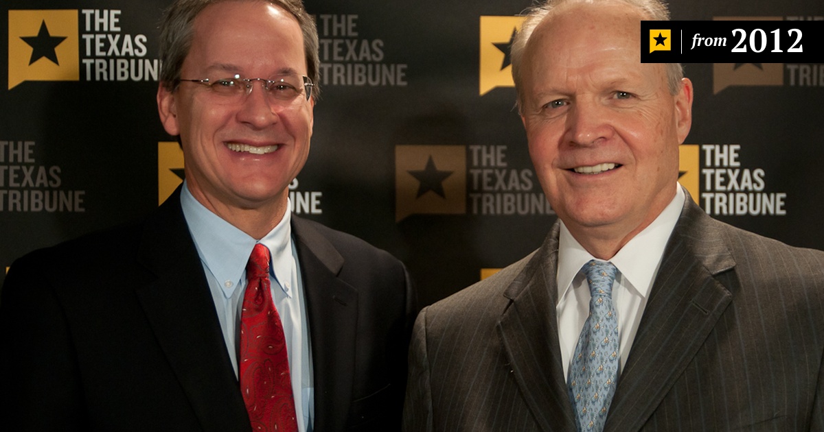 Larry Faulkner and George Grainger: The TT Interview | The Texas Tribune