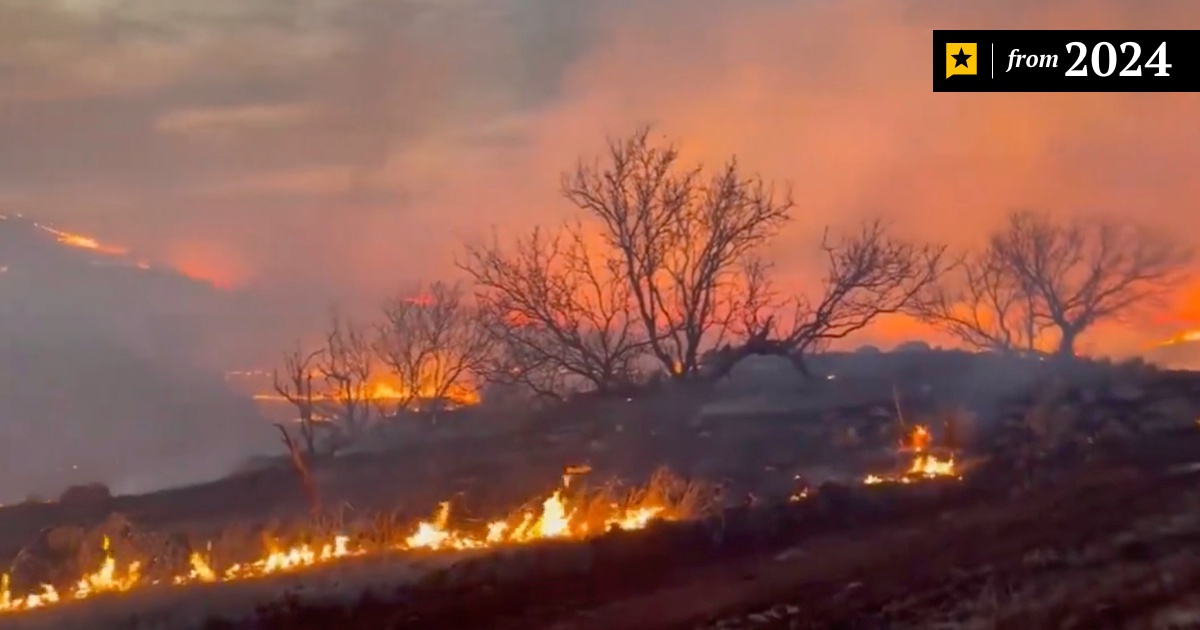 Texas wildfires burn more than a million acres, still raging | The ...