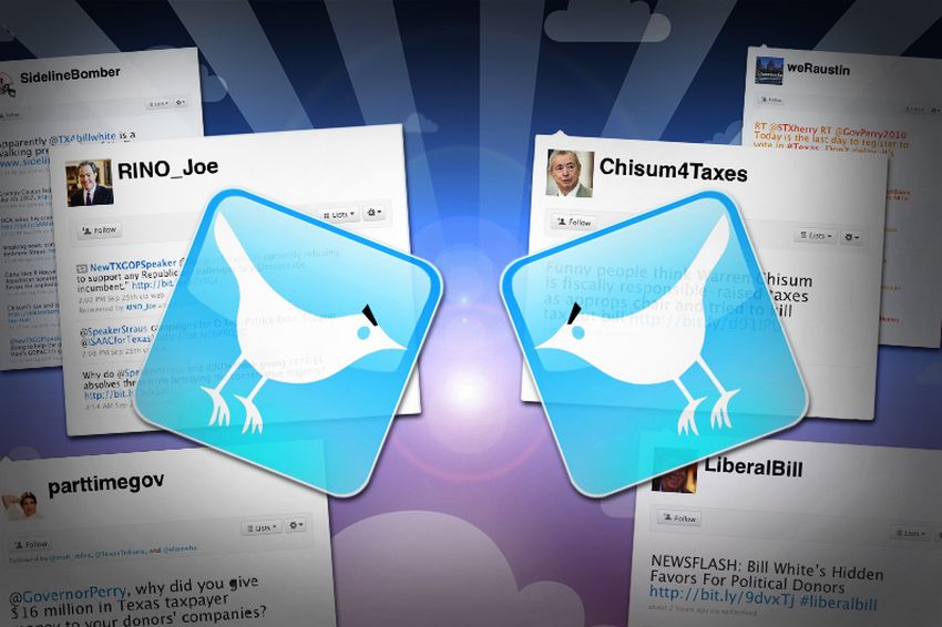 Anonymous Twitter Accounts Pester Political Campaigns | The Texas Tribune