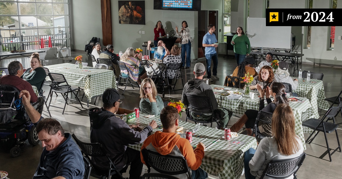 How a tiny home village helped ease homelessness in Austin | The Texas ...