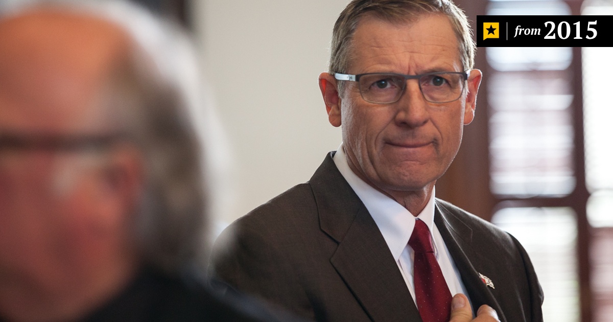 Cook Re-election Bid Already Rancorous | The Texas Tribune