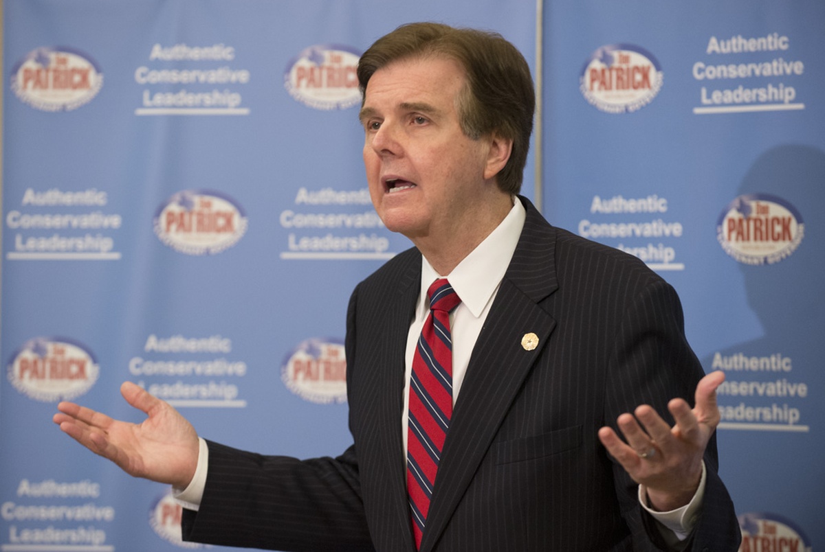 Coming Out Swinging, Dan Patrick Announces for Lt. Gov. | The Texas Tribune