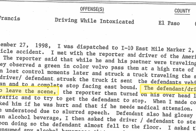 Officers at scene of Beto O’Rourke’s 1998 DWI crash say they believe he ...