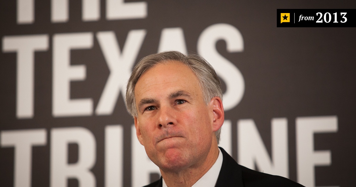 The Polling Center: Handle Perry-Abbott Race With Care | The Texas Tribune