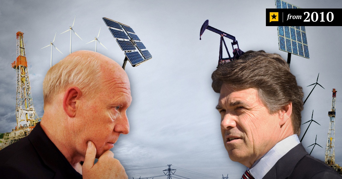Where Perry and White Stand on Energy Issues | The Texas Tribune