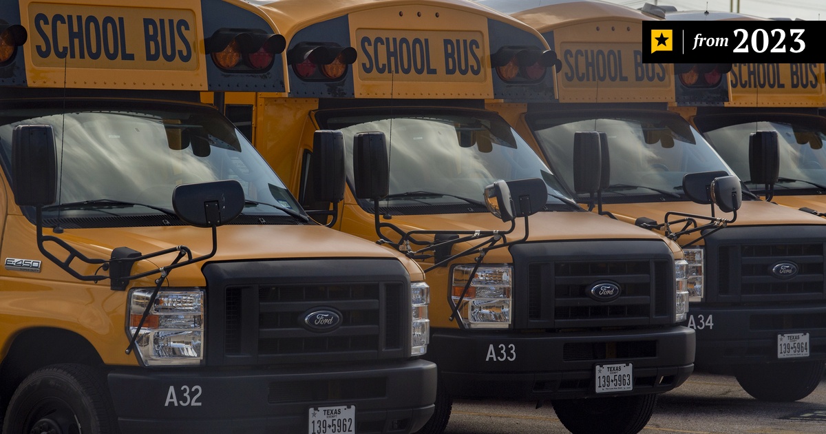 East Texas school district first to go all electric with bus fleet ...