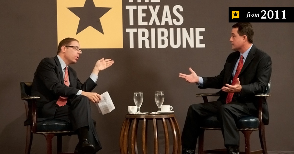 Audio: Todd Staples at TribLive | The Texas Tribune