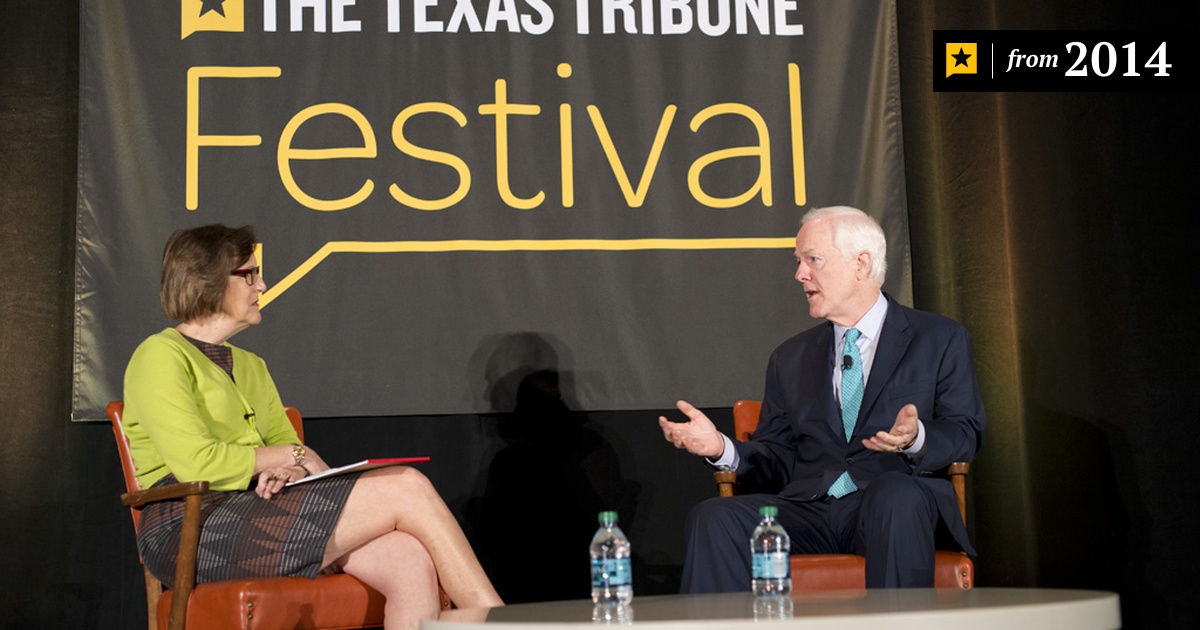 TribFest: One-on-One with John Cornyn | The Texas Tribune