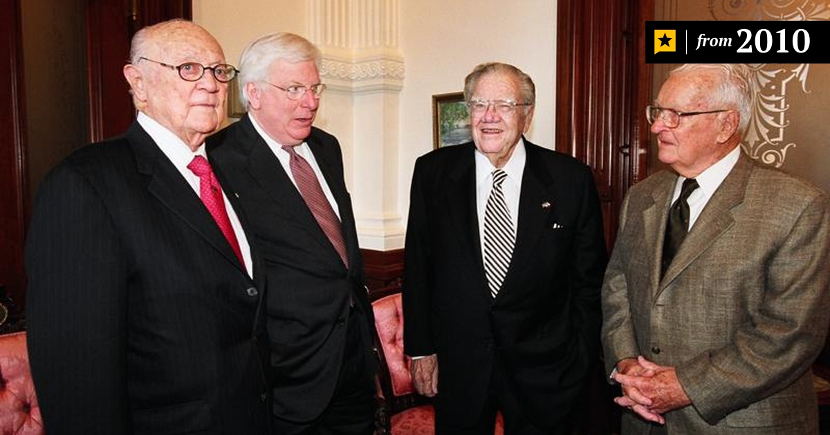 Mark White Remembers the Late Dolph Briscoe | The Texas Tribune