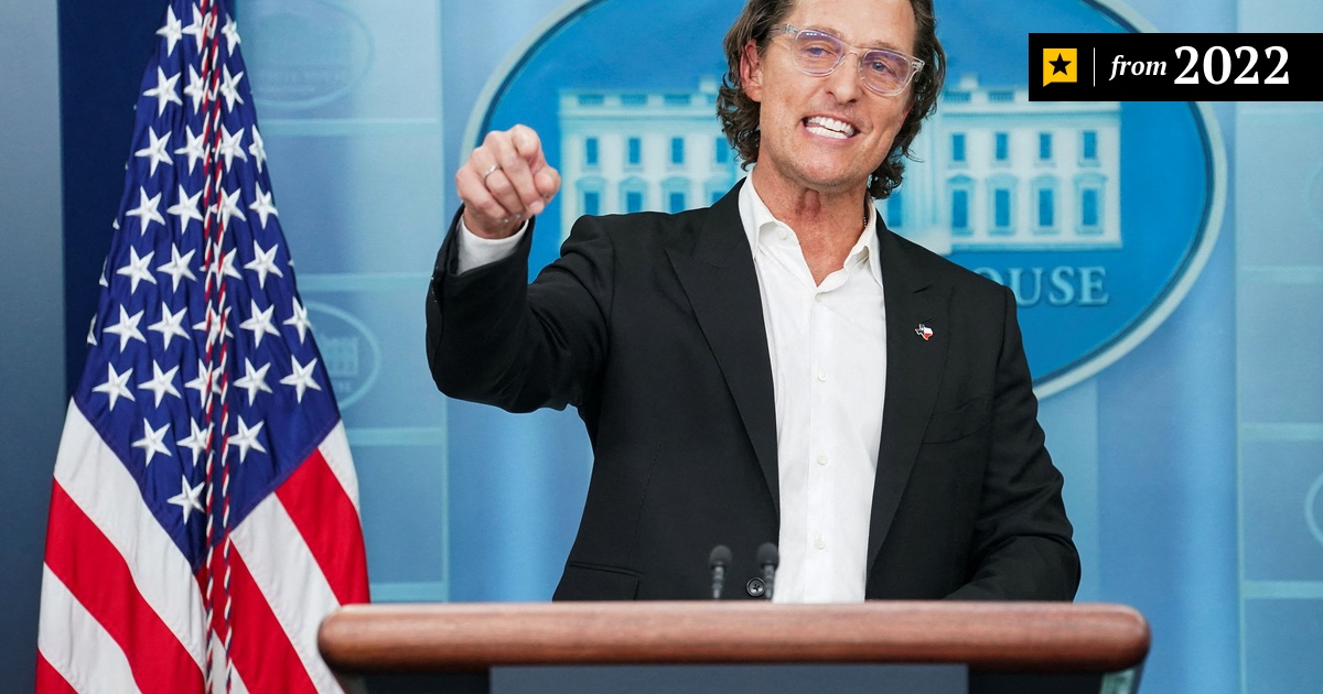 Uvalde native Matthew McConaughey pleads for legislative action on guns ...