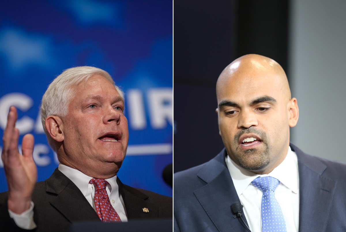 Democrat Colin Allred leads GOP Congressman Pete Sessions in Texas ...