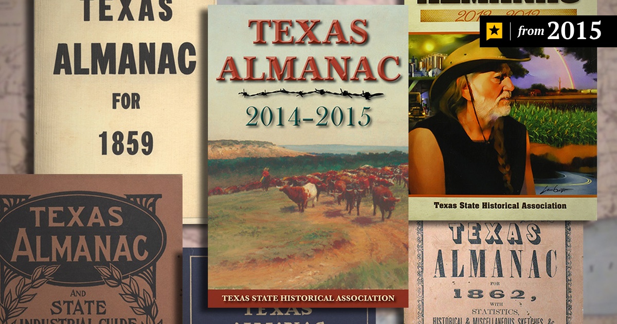 State Budget Includes $500,000 to Subsidize Texas Almanac | The Texas ...