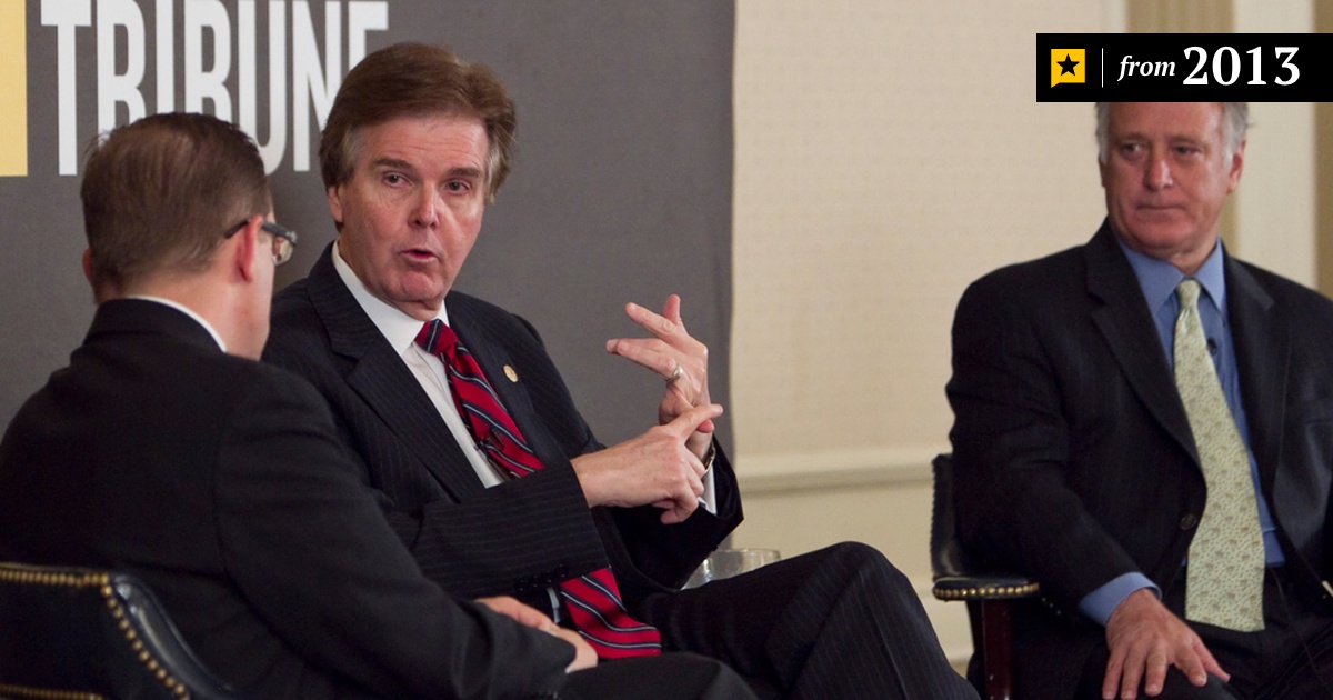 TribLive: Patrick on His Plans for 2014 | The Texas Tribune