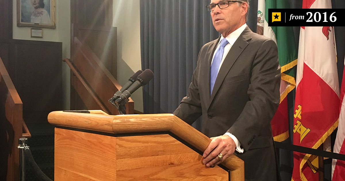 Perry on Trump Endorsement: "We Let Bygones be Bygones" | The Texas Tribune