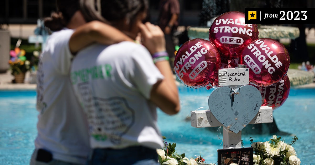 Uvalde commemorates “somber day” with vigils on anniversary of shooting ...