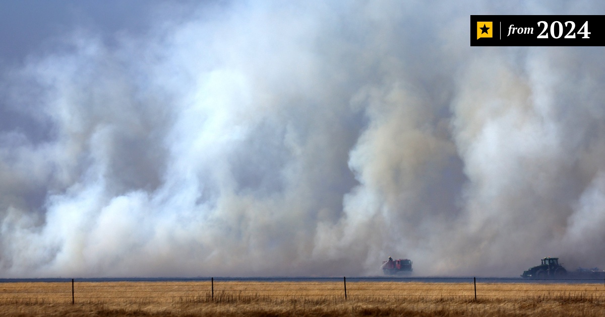 Texas volunteer firefighters were first to battle wildfire | The Texas ...