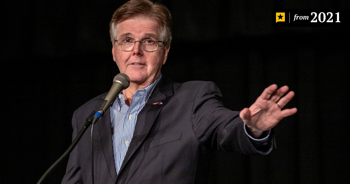 Dan Patrick starts 2021 legislative session with unusually low profile ...