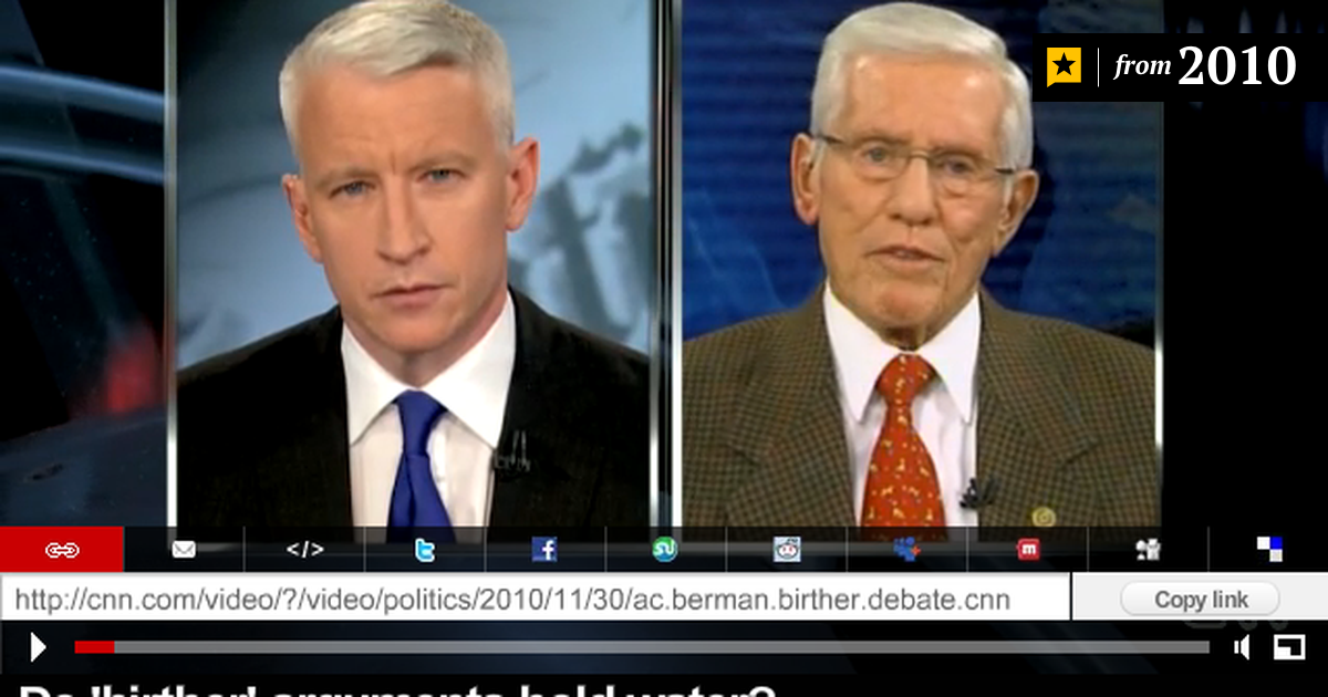 Leo Berman Questions Obama's U.S. Citizenship | The Texas Tribune