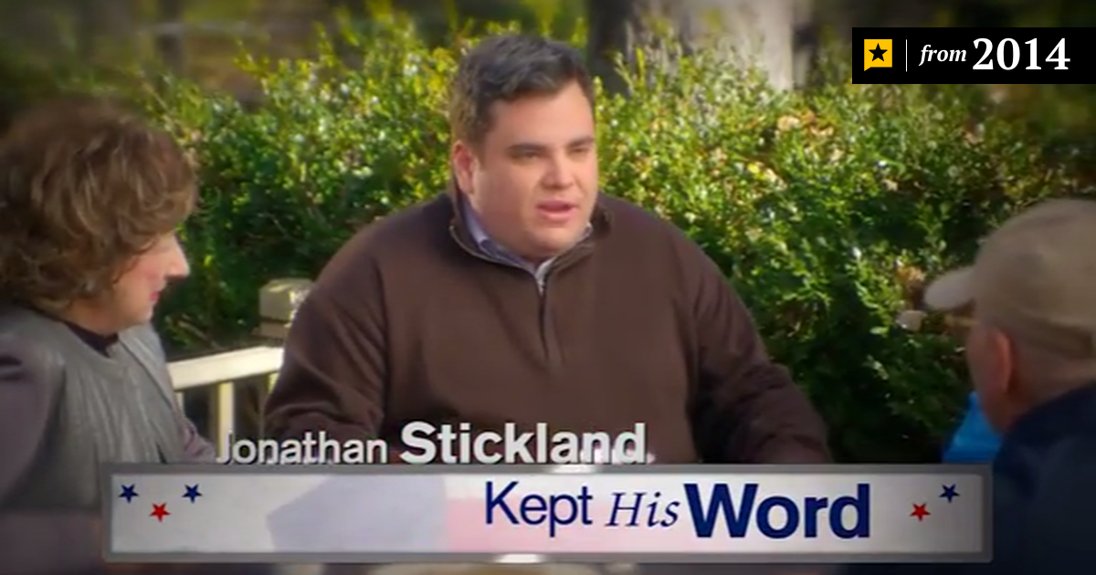 Stickland TV Ad: Jonathan Stickland Kept his Word | The Texas Tribune
