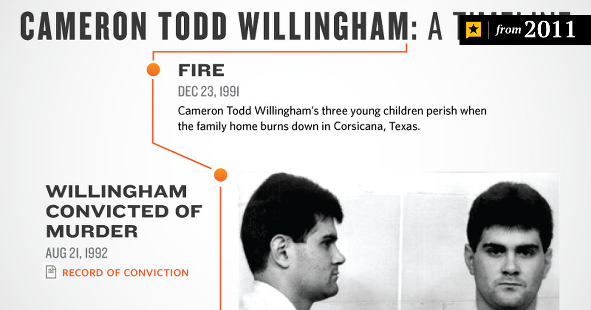 Cameron Todd Willingham: A Timeline | The Texas Tribune