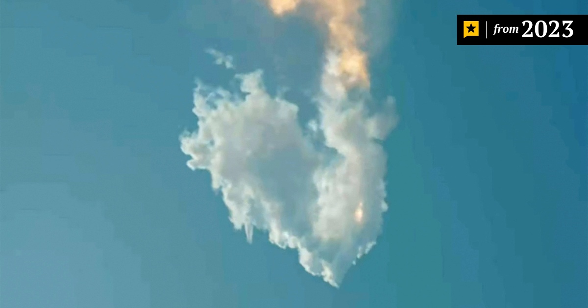SpaceX’s unmanned Starship explodes over Gulf of Mexico after Texas ...