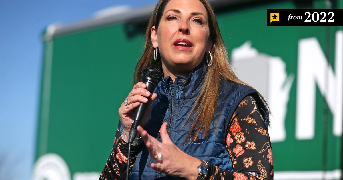 Texas GOP officials have no confidence in RNC leader Ronna McDaniel ...