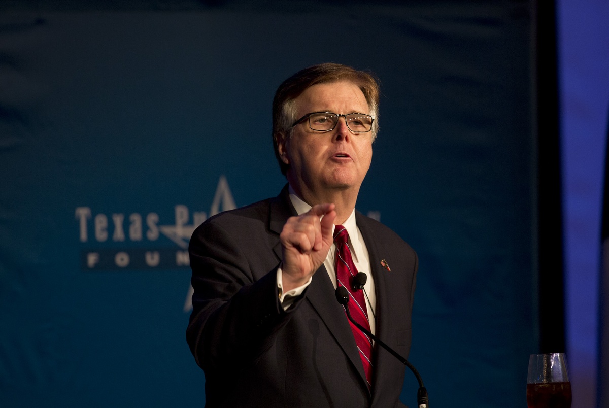Texas Lt. Gov. Dan Patrick states opposition to "red flag" gun laws ...