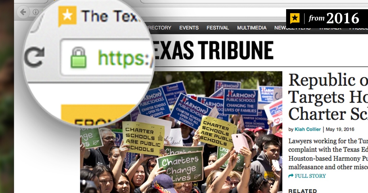 T-Squared: A More Secure Texas Tribune | The Texas Tribune