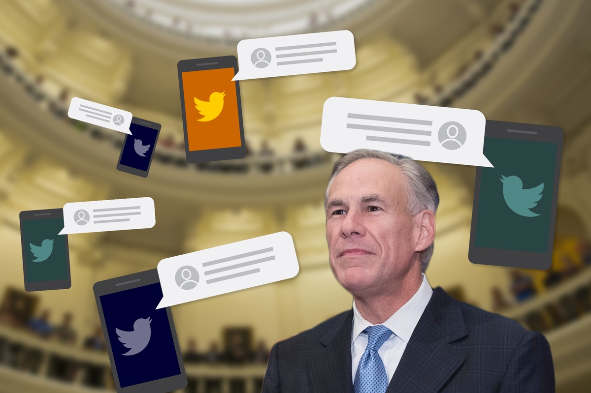 Want Texas Gov. Greg Abbott’s ear? Try a Twitter message | The Texas ...