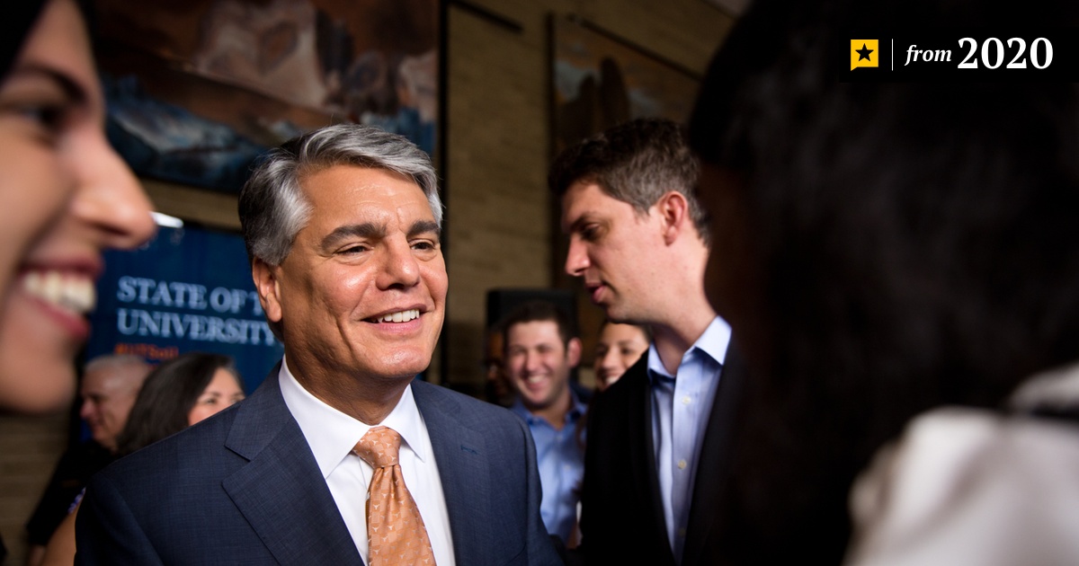 As coronavirus upends higher education, Greg Fenves leaves UT-Austin ...