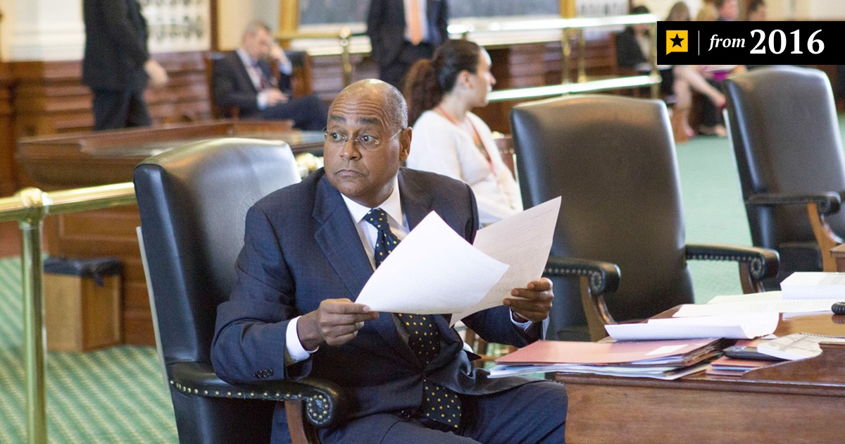 Ellis on Senate Ballot, But Wants Commissioner's Seat | The Texas Tribune