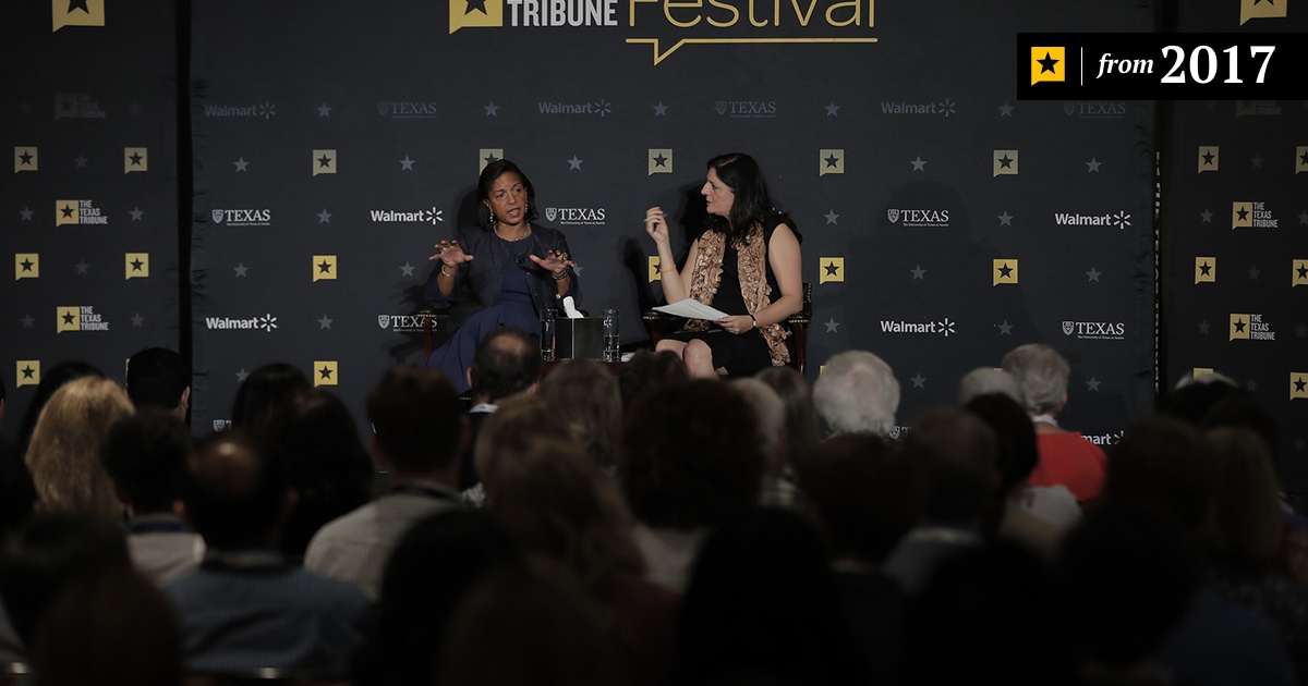 Livestream: One on One with Susan Rice | The Texas Tribune