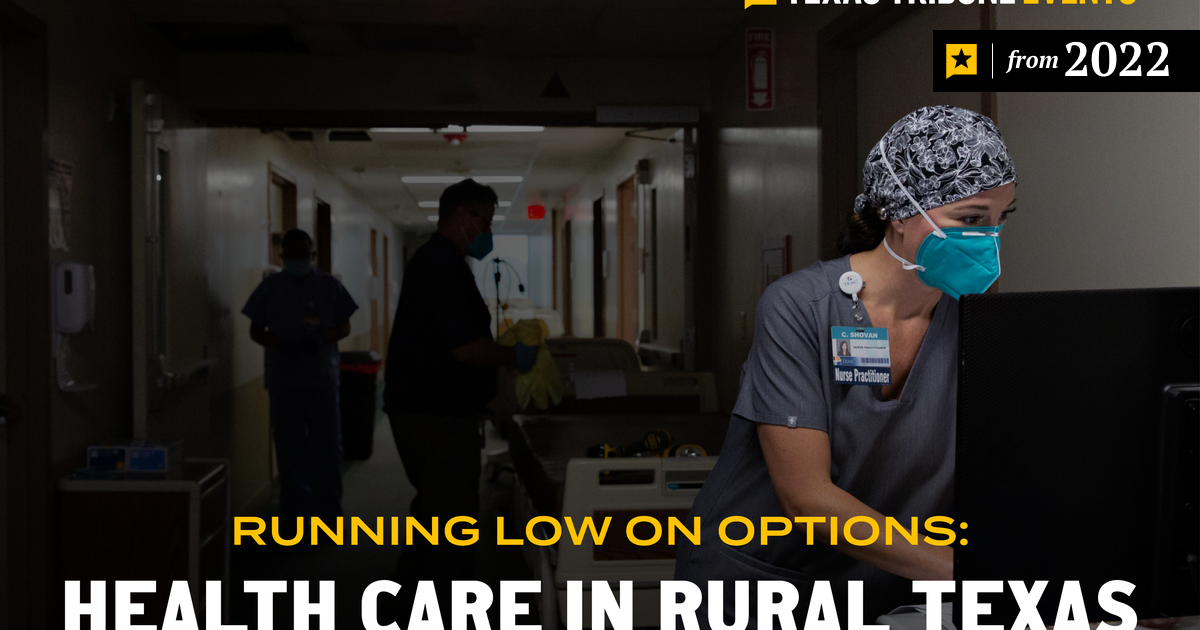 COVID-19 made Texas’ rural health issues worse, providers say | The ...