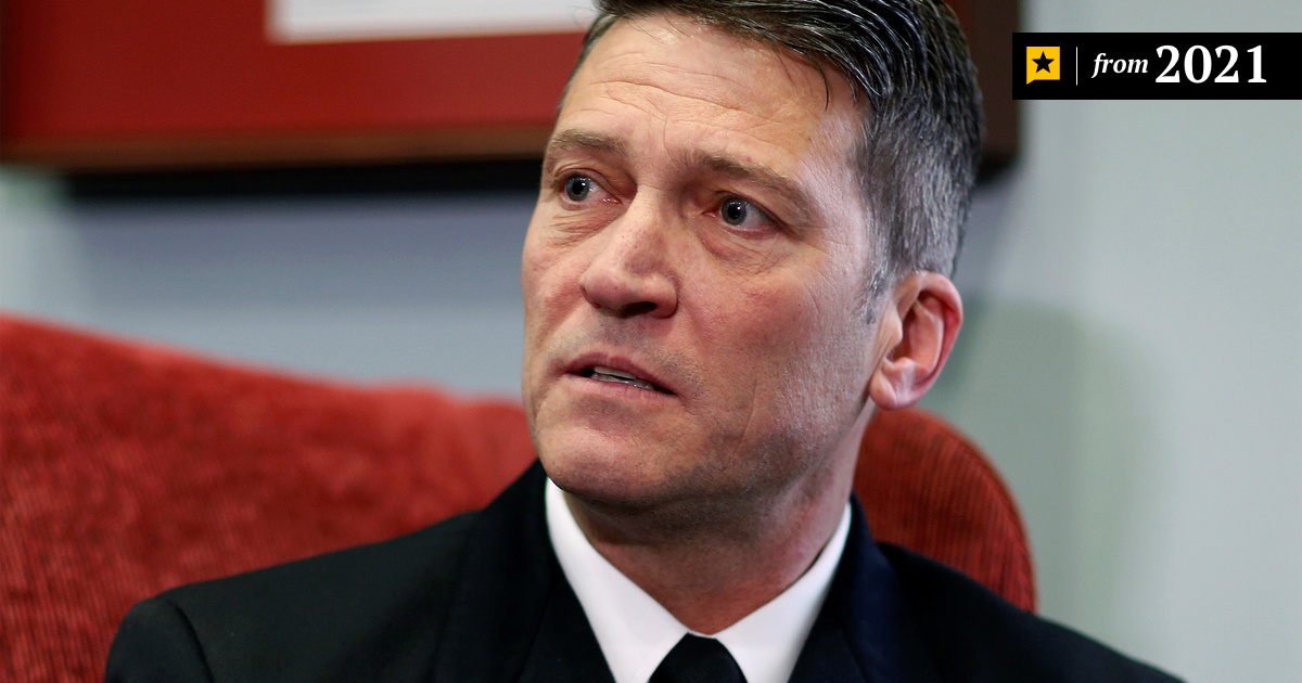 U.S. Rep. Ronny Jackson denies making sexual comments, drinking at work ...