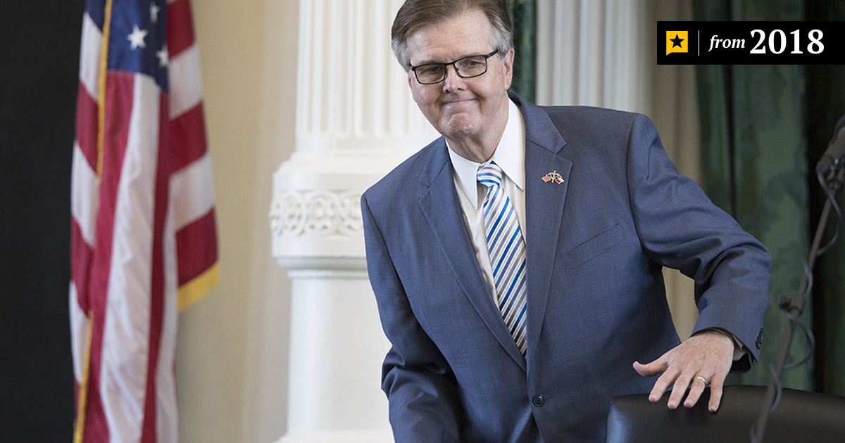 Texas Lt. Gov. Dan Patrick spends $5.1M on TV ads in January, $17K on ...