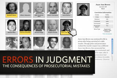 Interactive: Texas Wrongful Conviction Explorer | The Texas Tribune
