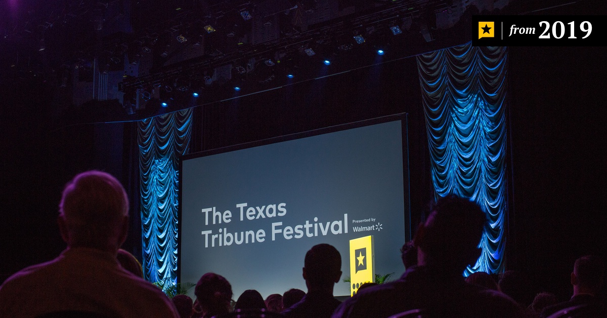 Watch livestreams of the 2019 Texas Tribune Festival's featured events ...