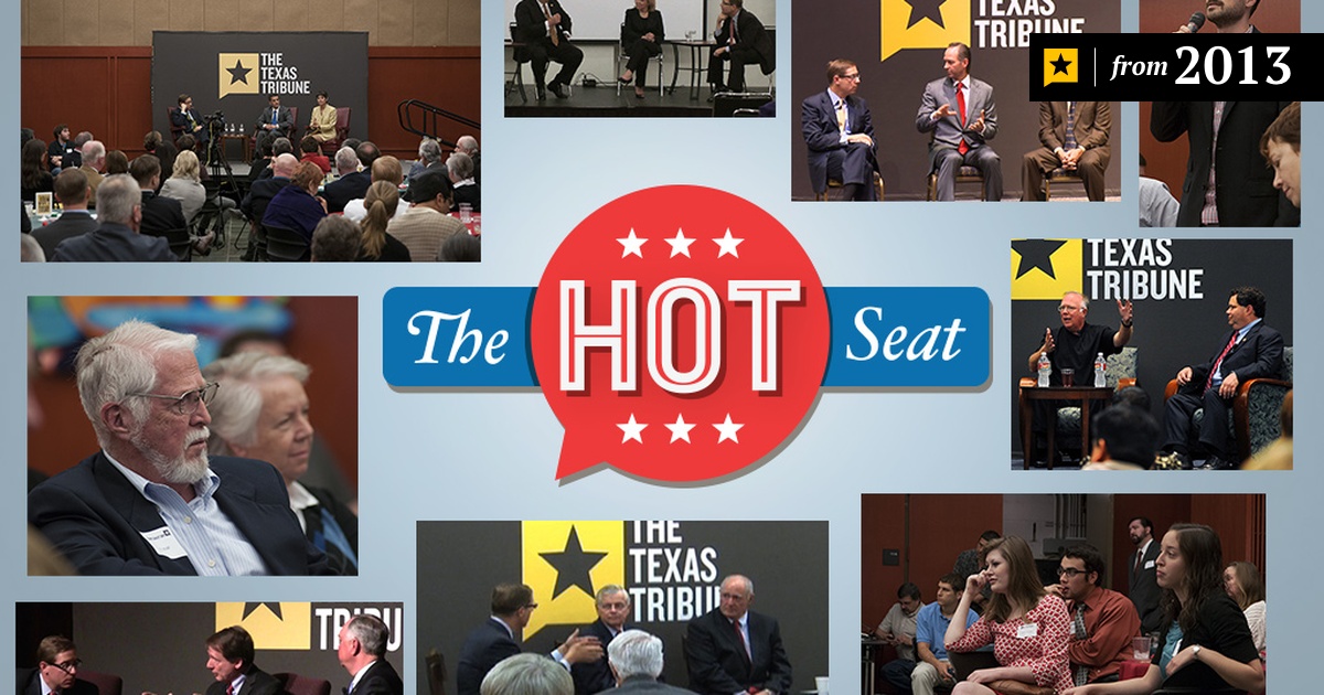 Year in Review: The Hot Seat | The Texas Tribune
