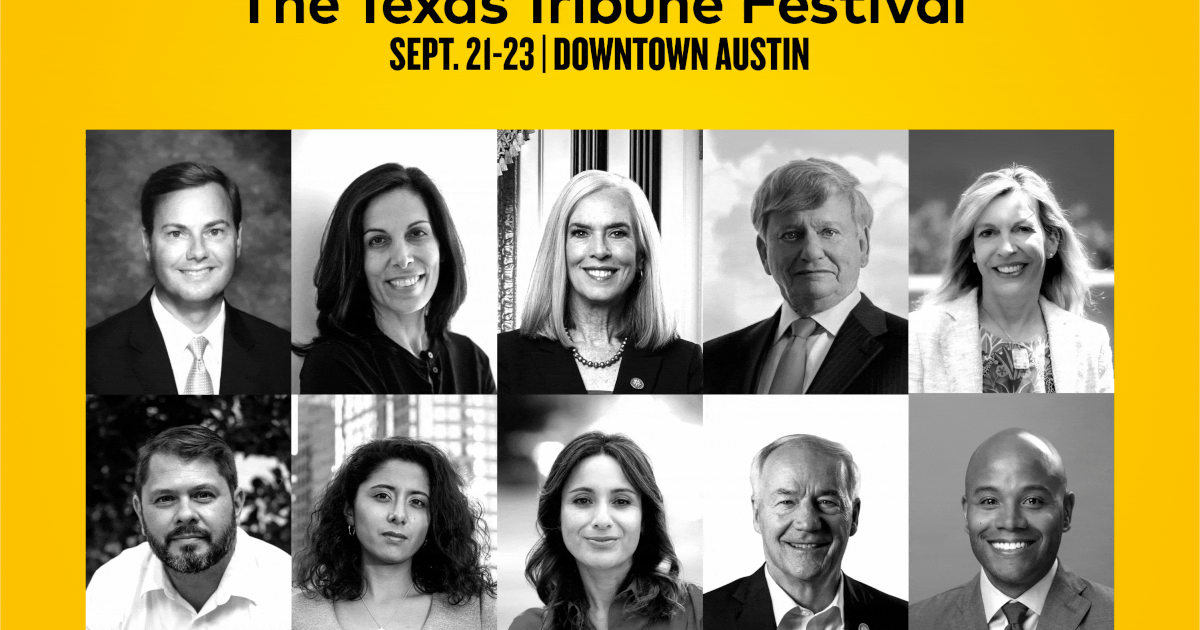 T-Squared: We’ve added 100 speakers to the Texas Tribune Festival ...