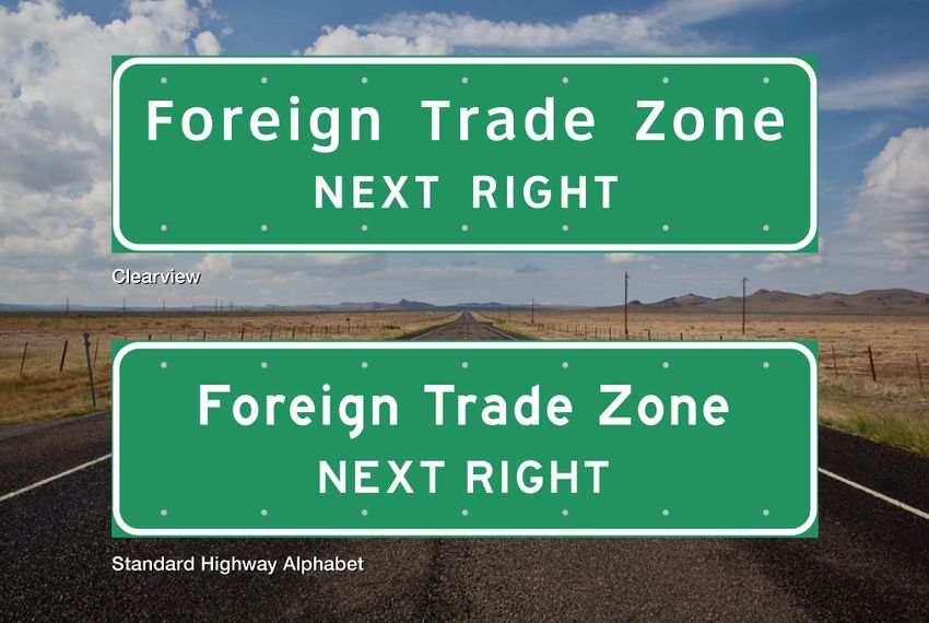 Font on Texas Highway Signs Set for Another Shift | The Texas Tribune