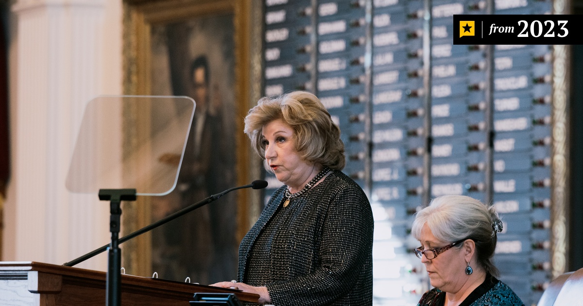Texas Senate confirms Jane Nelson as secretary of state | The Texas Tribune