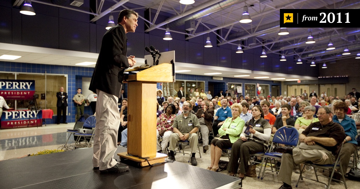 Perry Brings Specifics, Better Answers to Iowa | The Texas Tribune