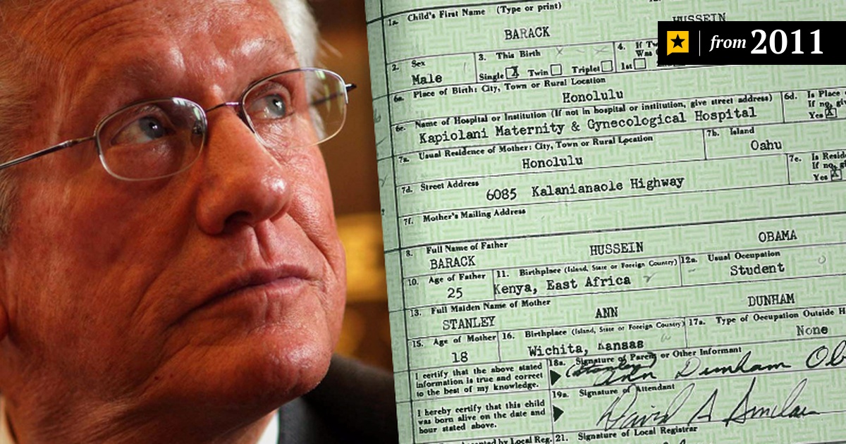 Texas Pol Still Isn't Satisfied on Obama Birthplace | The Texas Tribune