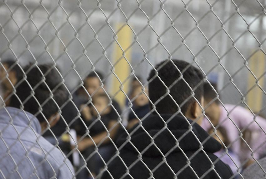 Listen to crying children who’ve just been separated from their parents ...